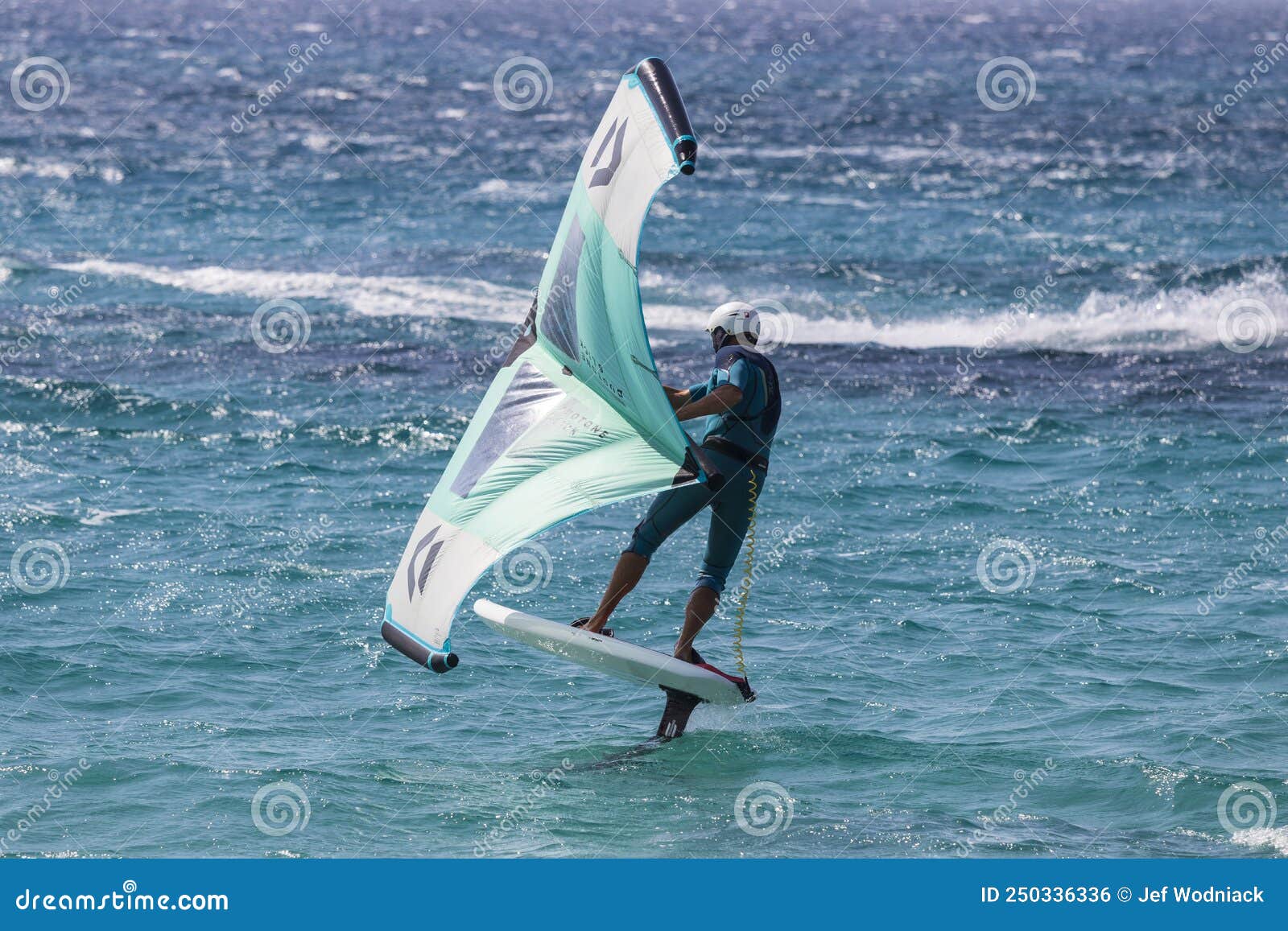 Kite Surf and Wind Surf at Naxos Greece. Editorial Photo - Image of ...