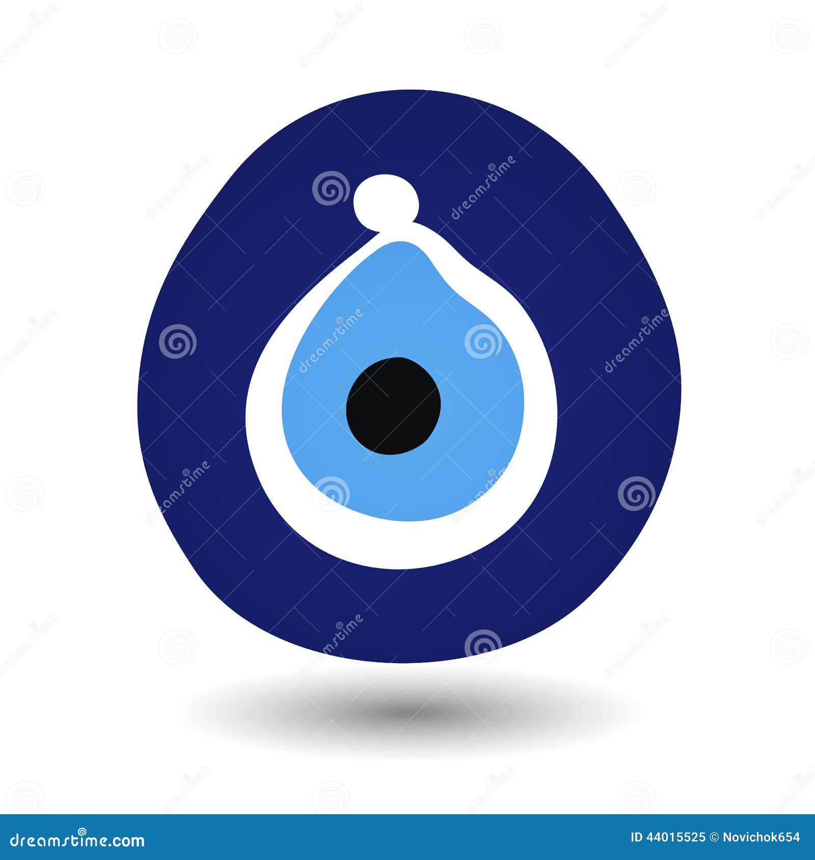 Nazar Illustration. Evileye Stock Vector - Illustration of icon, amulet ...