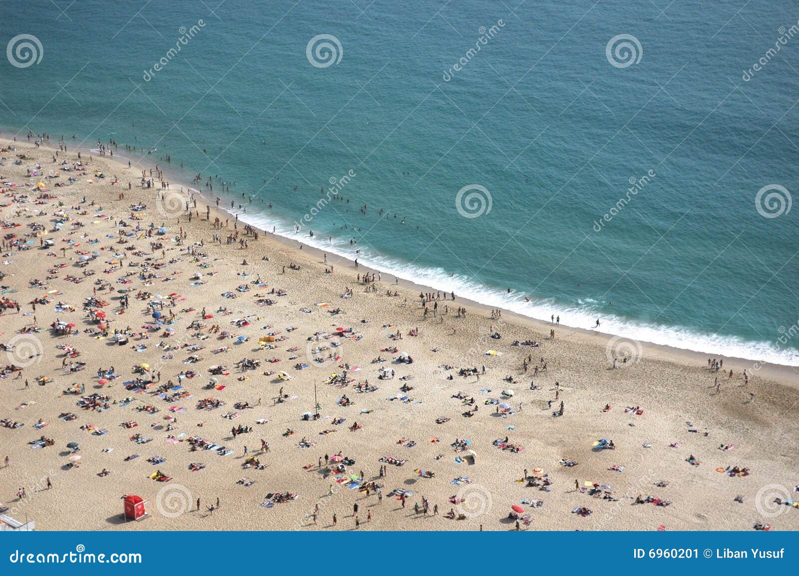 Nazare Strand stockbild. Bild von welle, atlantisch, wellen - 6960201