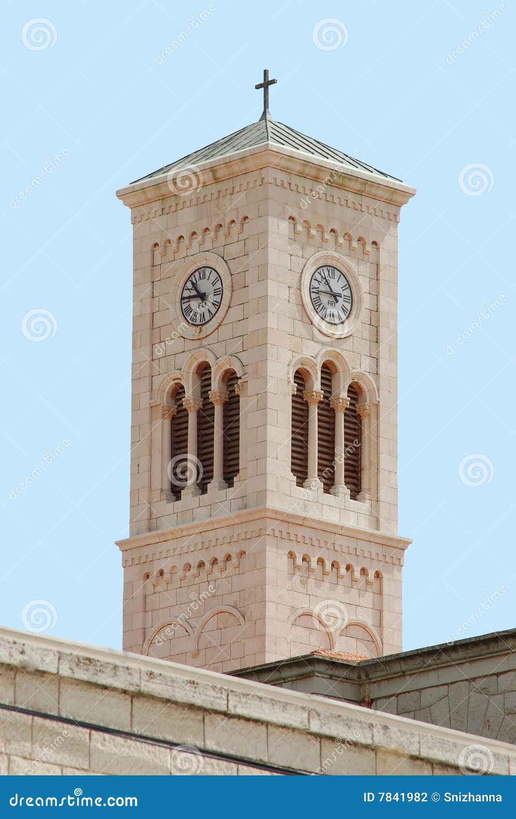 Nazareth stock photo. Image of east, land, nazareth, church - 7841982