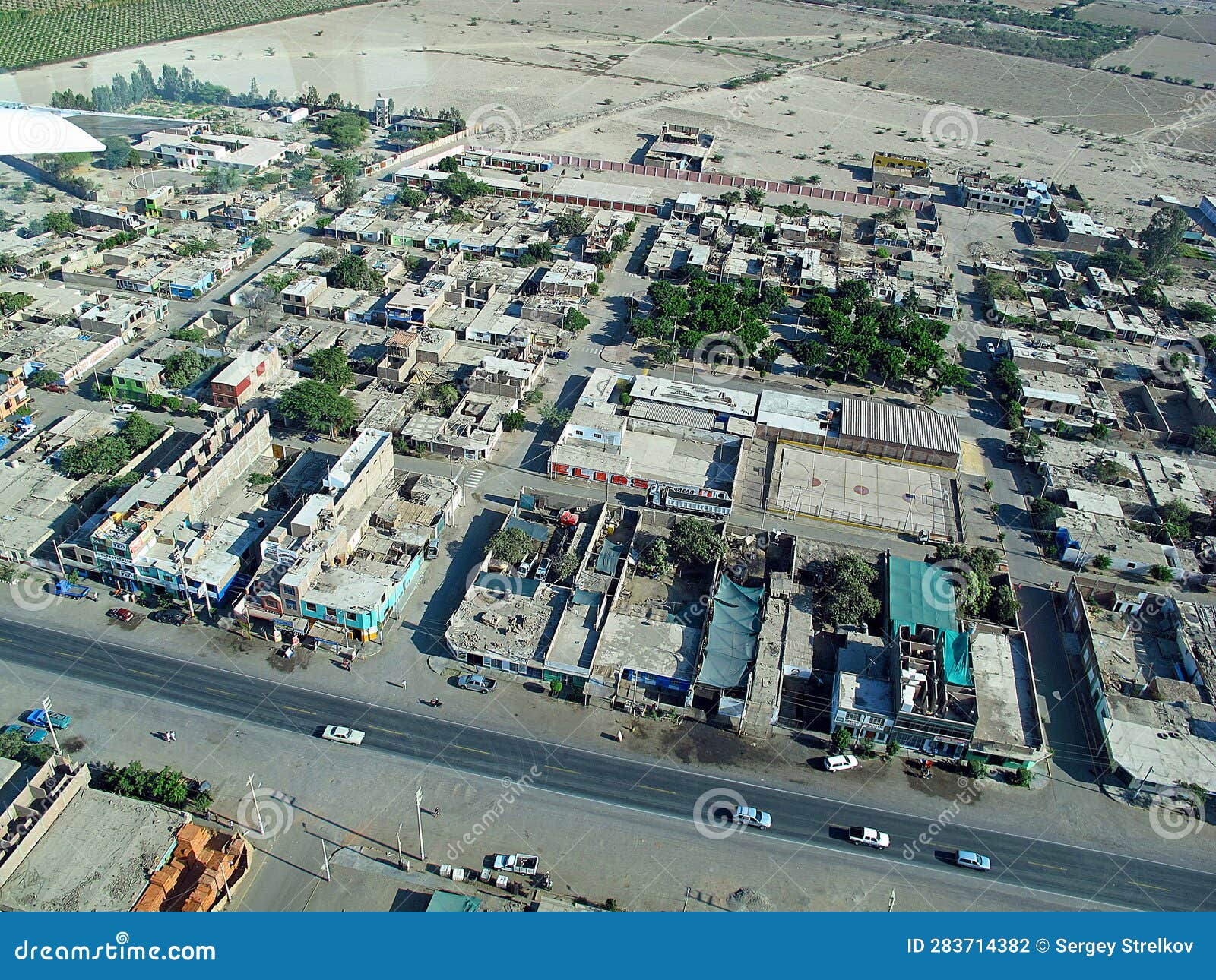 The Nazca City in Peru, South America Stock Photo - Image of landscape ...
