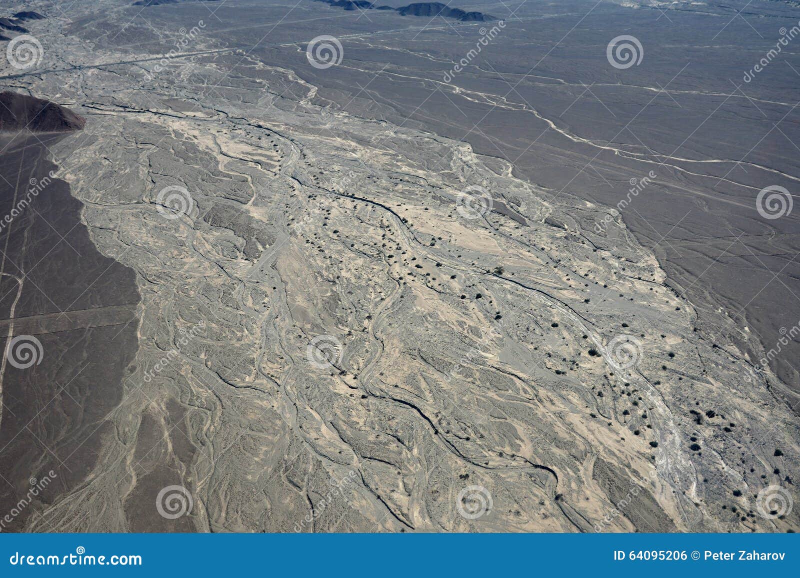 Nazca desert. Peru. stock photo. Image of south, antiquities - 64095206