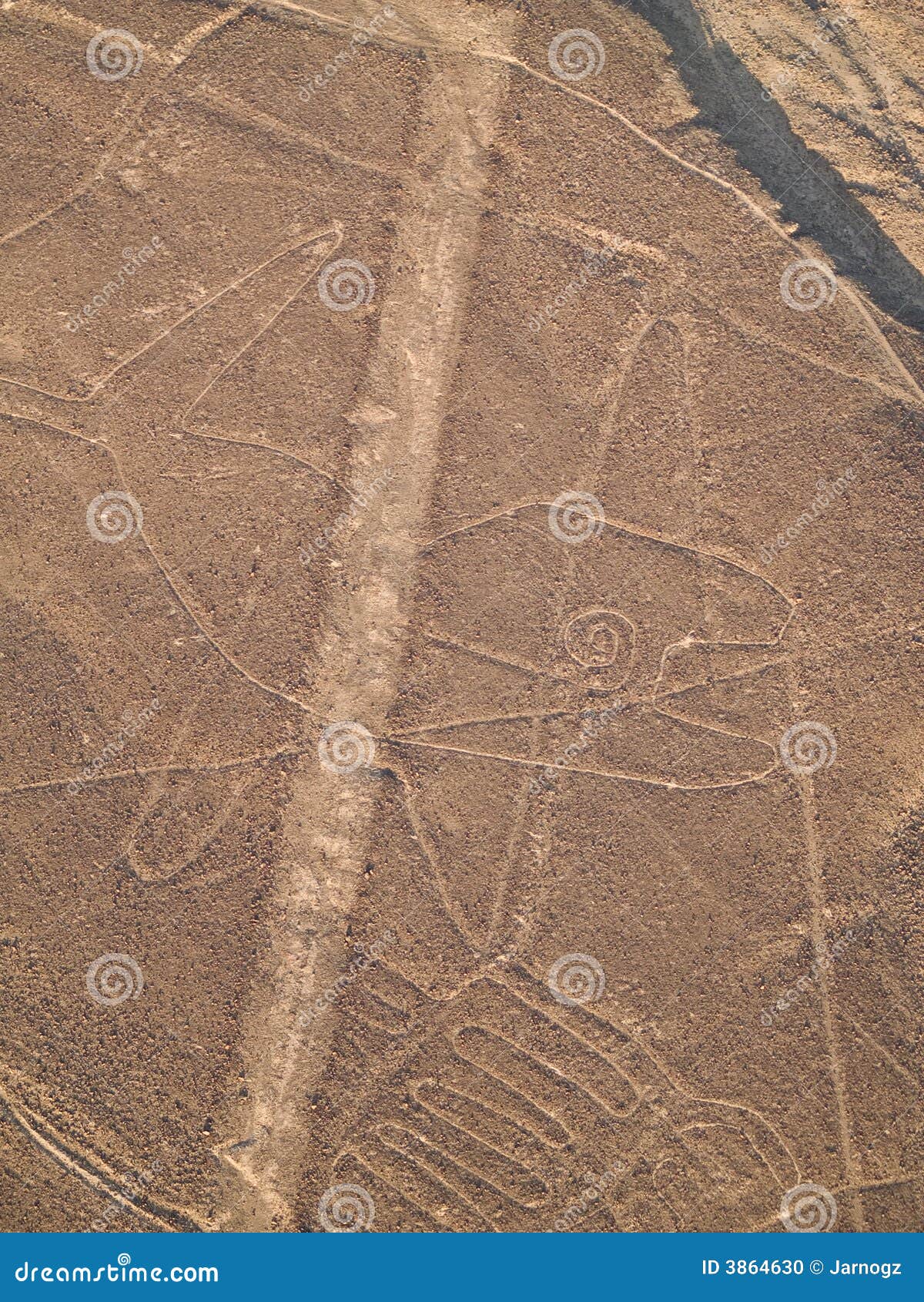 Nazca Lines stock photo. Image of majestic, islas, aerial - 3864630