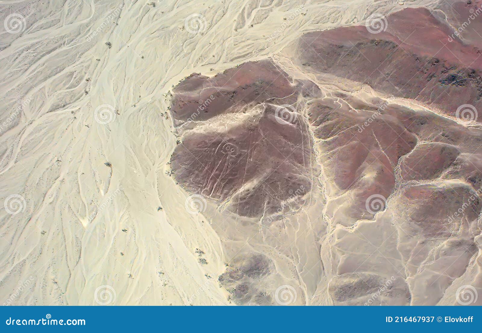 The Nazca Lines, Large Geoglyphs in the Nazca Desert in Southern Peru ...