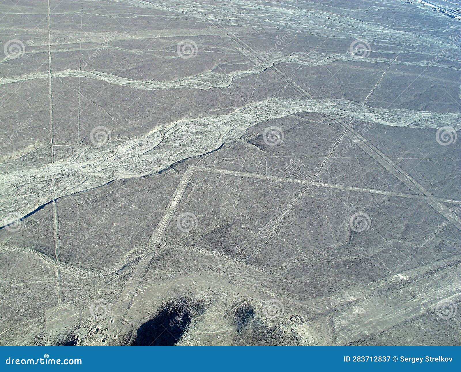 The Nazca Lines in Peru, South America Stock Image - Image of inca ...