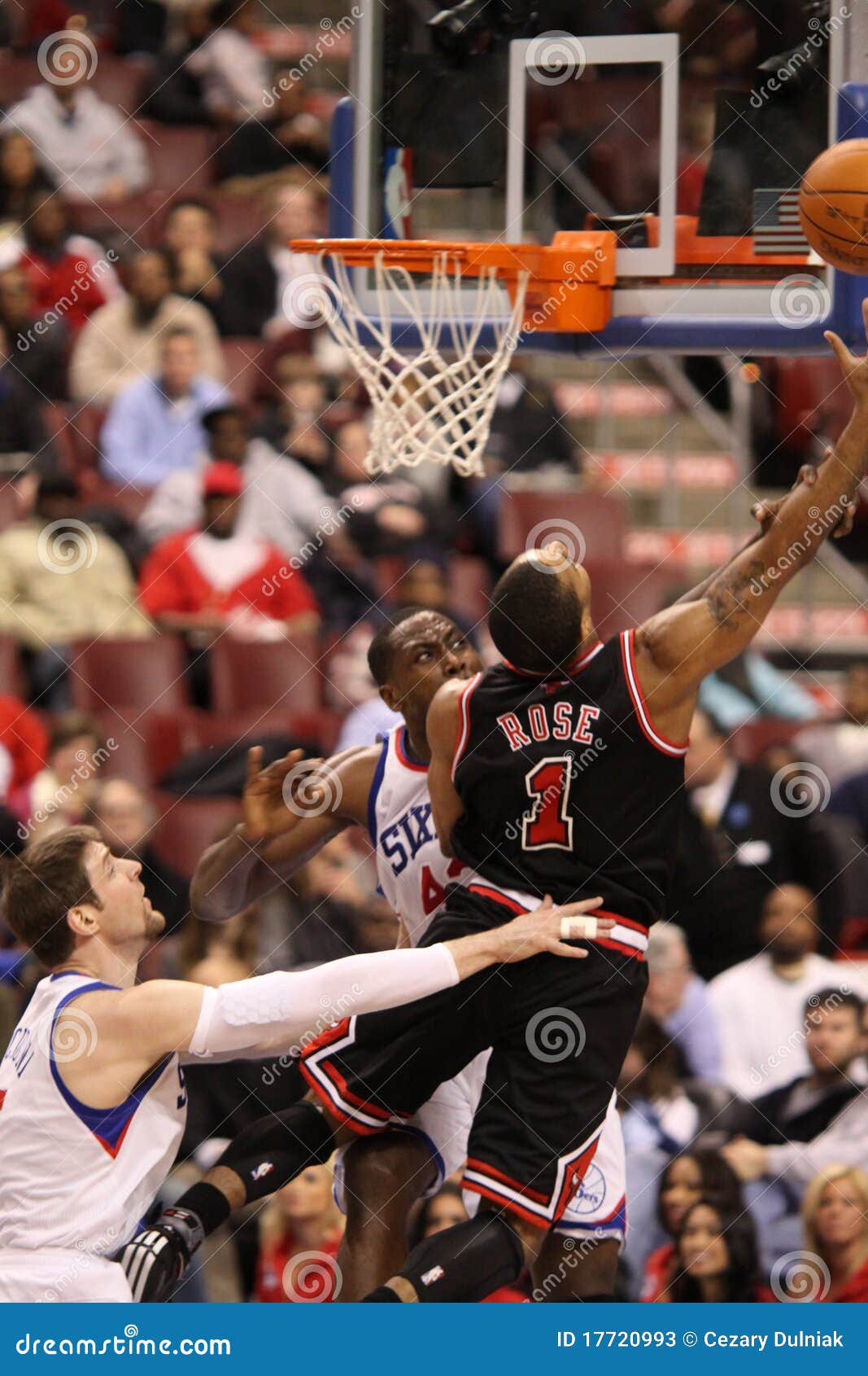 NBA 2011 MVP Derrick Rose editorial stock photo. Image of guard - 17720993
