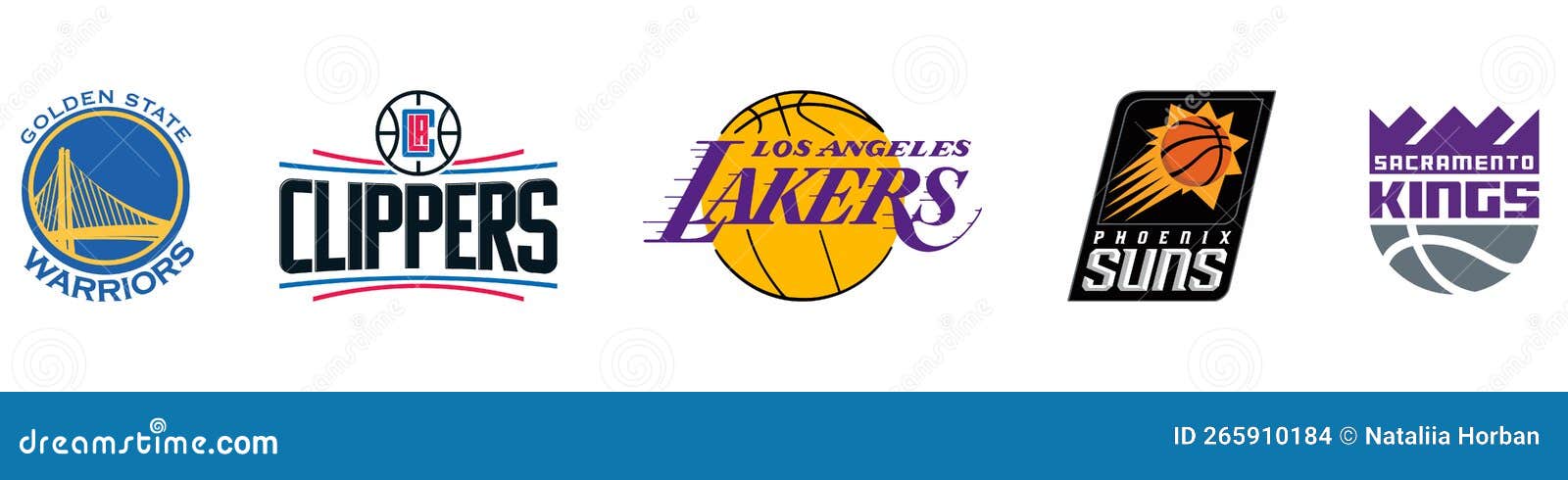 NBA All Conferences Team Logos Stock Vector - Illustration of symbol ...