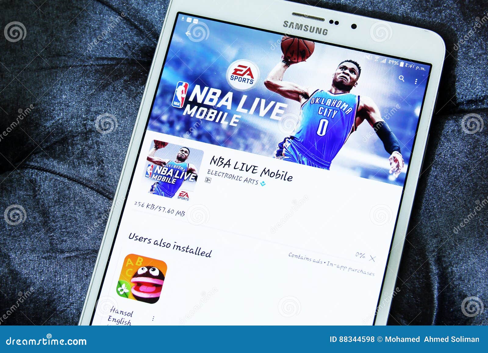 Nba live mobile app editorial stock photo. Image of competition - 88344598