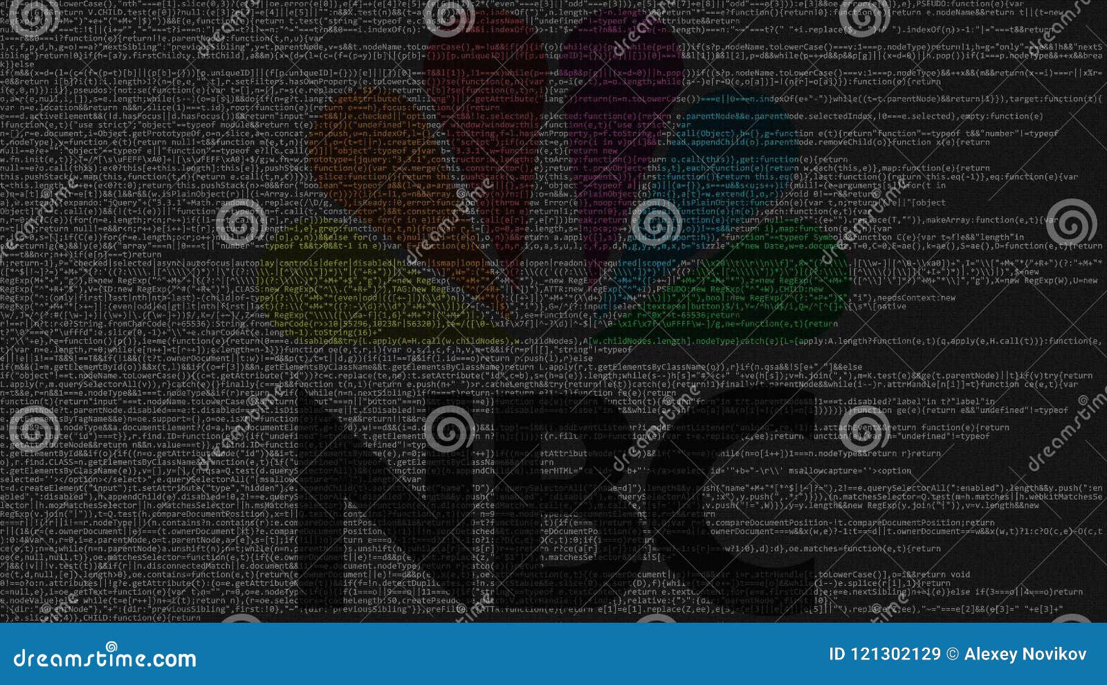 NBC Logo Made of Source Code on Computer Screen. Editorial 3D Rendering ...