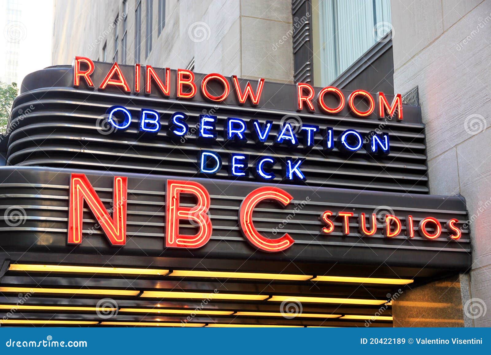 NBC Studios editorial stock image. Image of tourists - 20422189