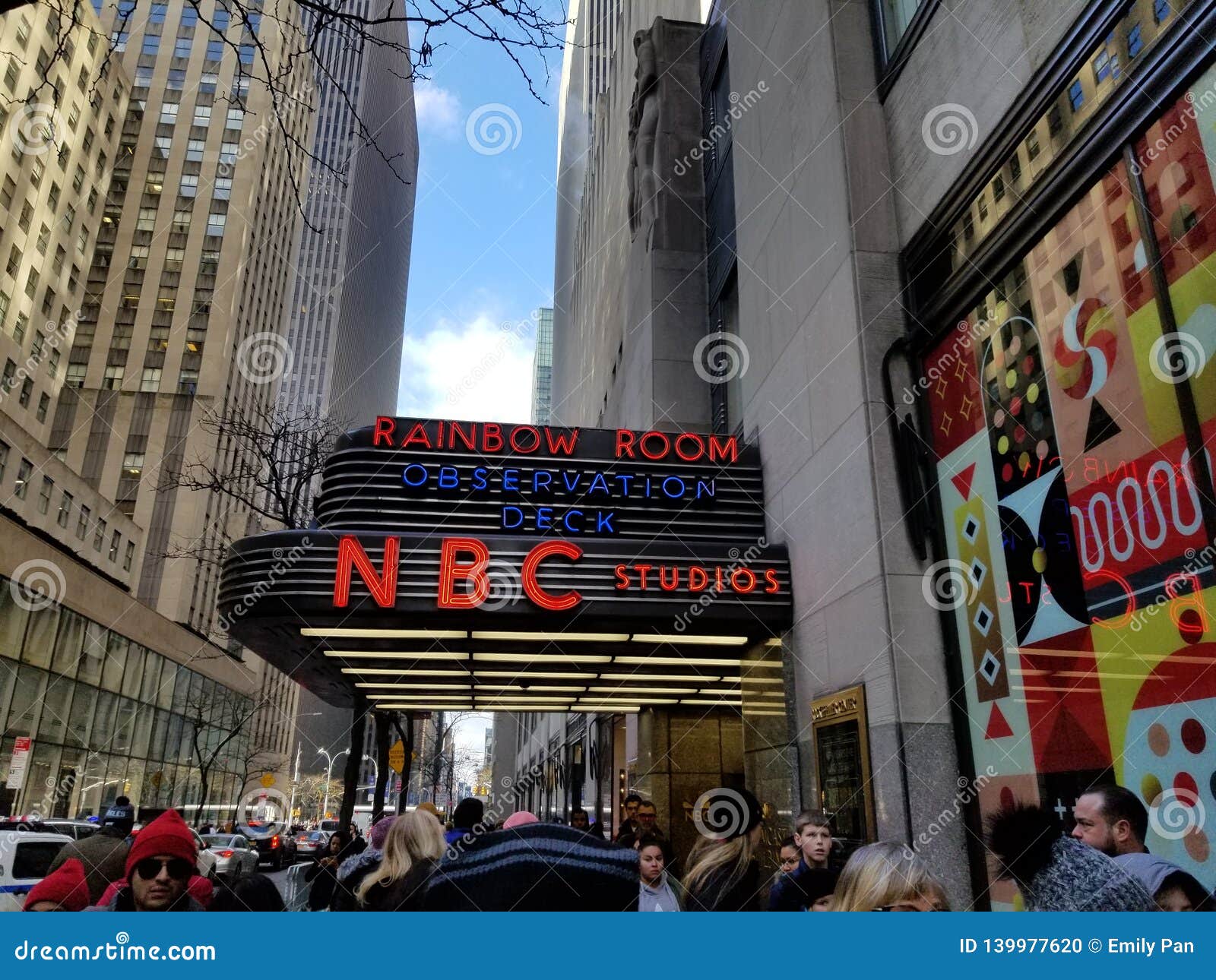 NBC Studios editorial image. Image of york, studios - 139977620