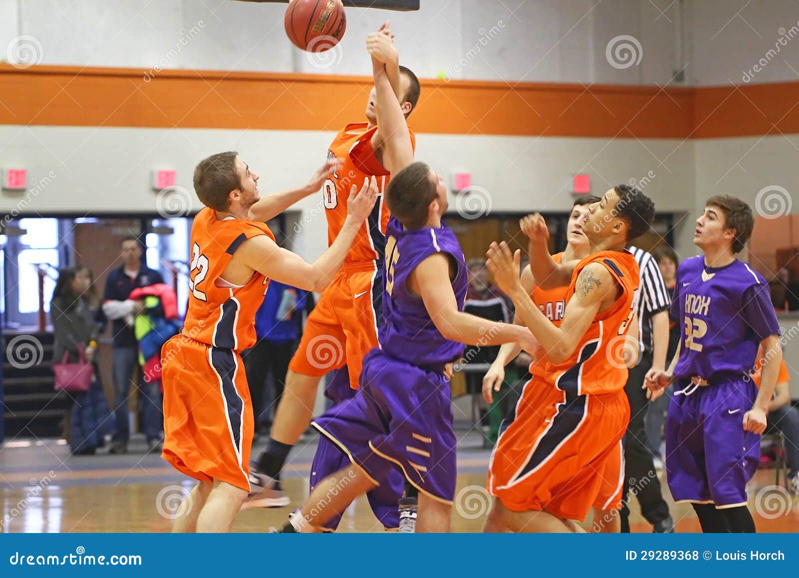 NCAA Boys Basketball editorial stock photo. Image of court - 29289368