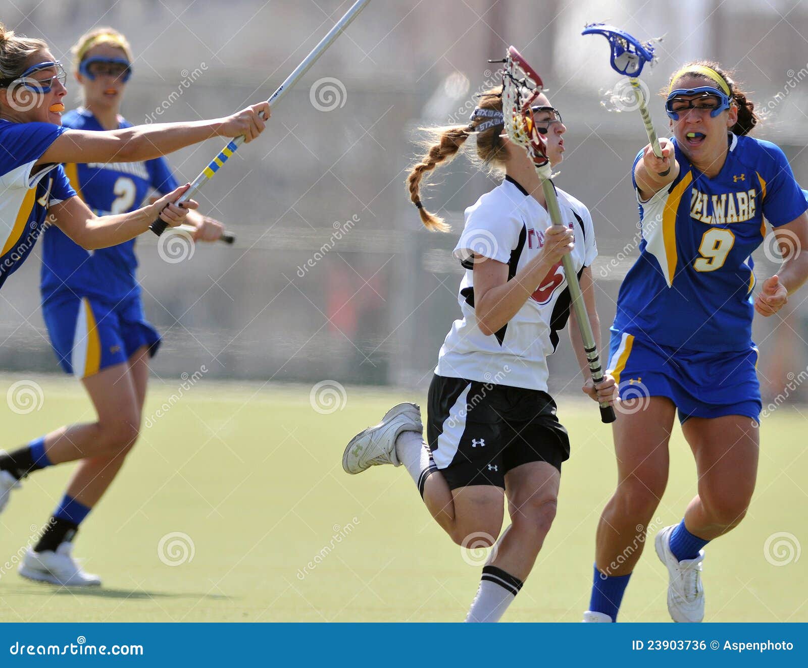 NCAA Women S Lacrosse (LAX) Editorial Photo - Image of college, defense ...