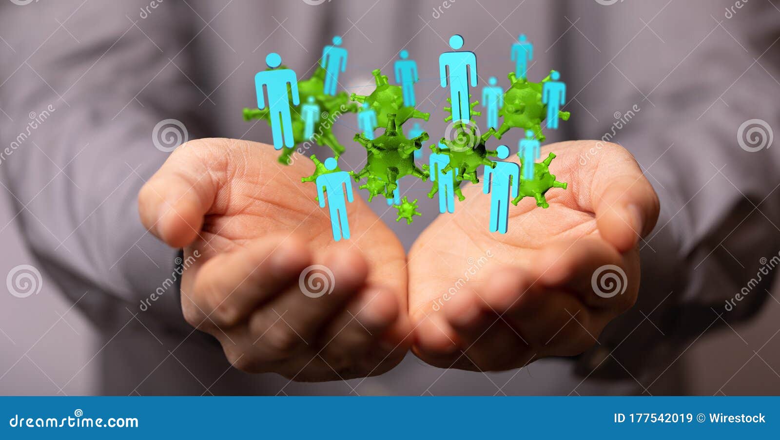 A NCoV Denoted is Single-stranded RNA Virus Stock Image - Image of grey ...