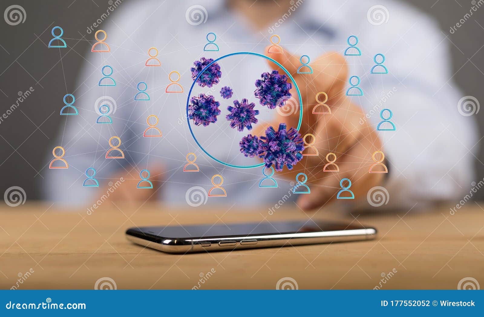 A NCoV Denoted is Single-stranded RNA Virus Stock Photo - Image of ...