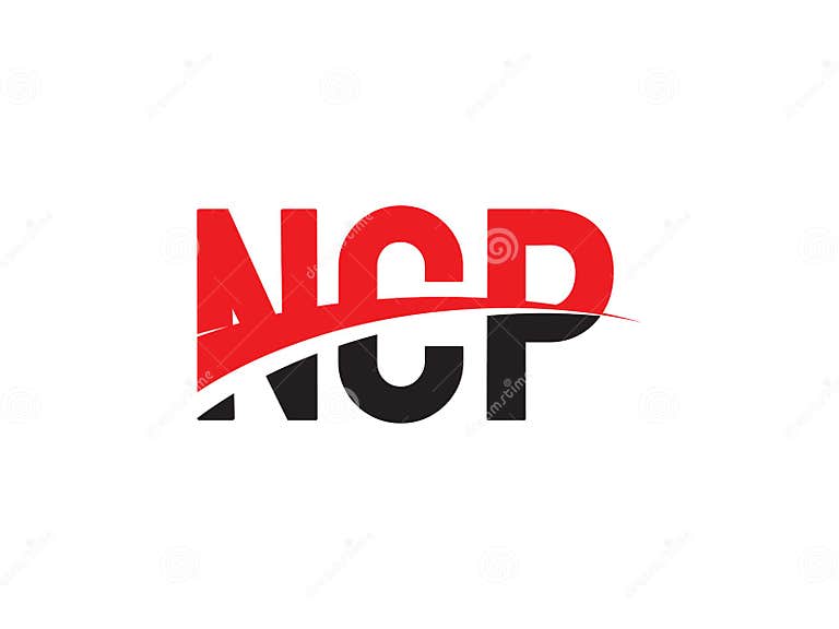 NCP Letter Initial Logo Design Vector Illustration Stock Vector ...