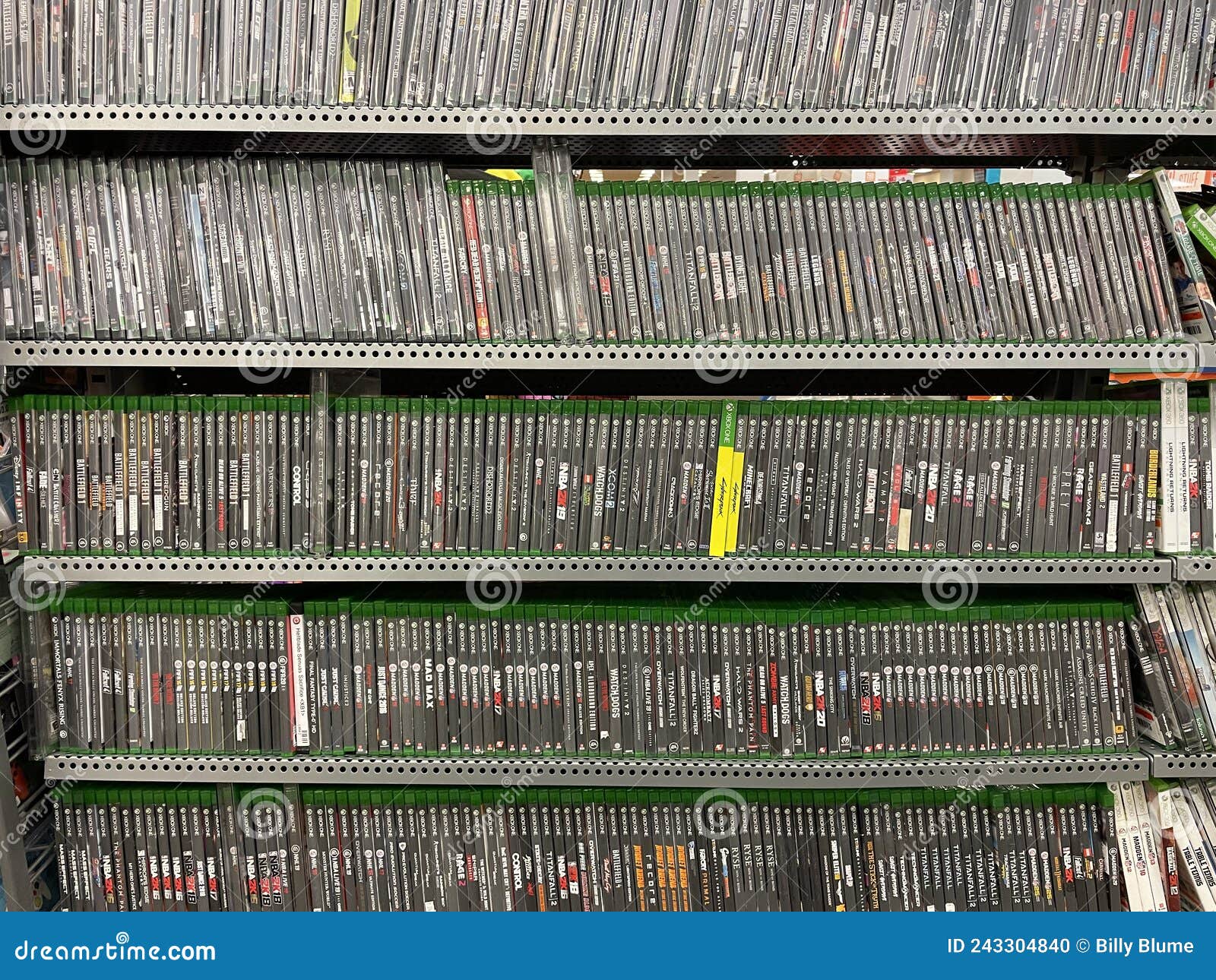 2nd And Charles Vintage Retail Super Store Interior Rack Display Of