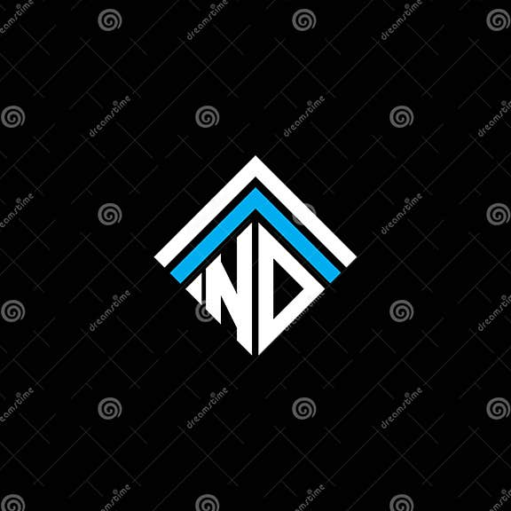 ND Letter Logo Creative Design with Vector Graphic, ND Stock Vector ...