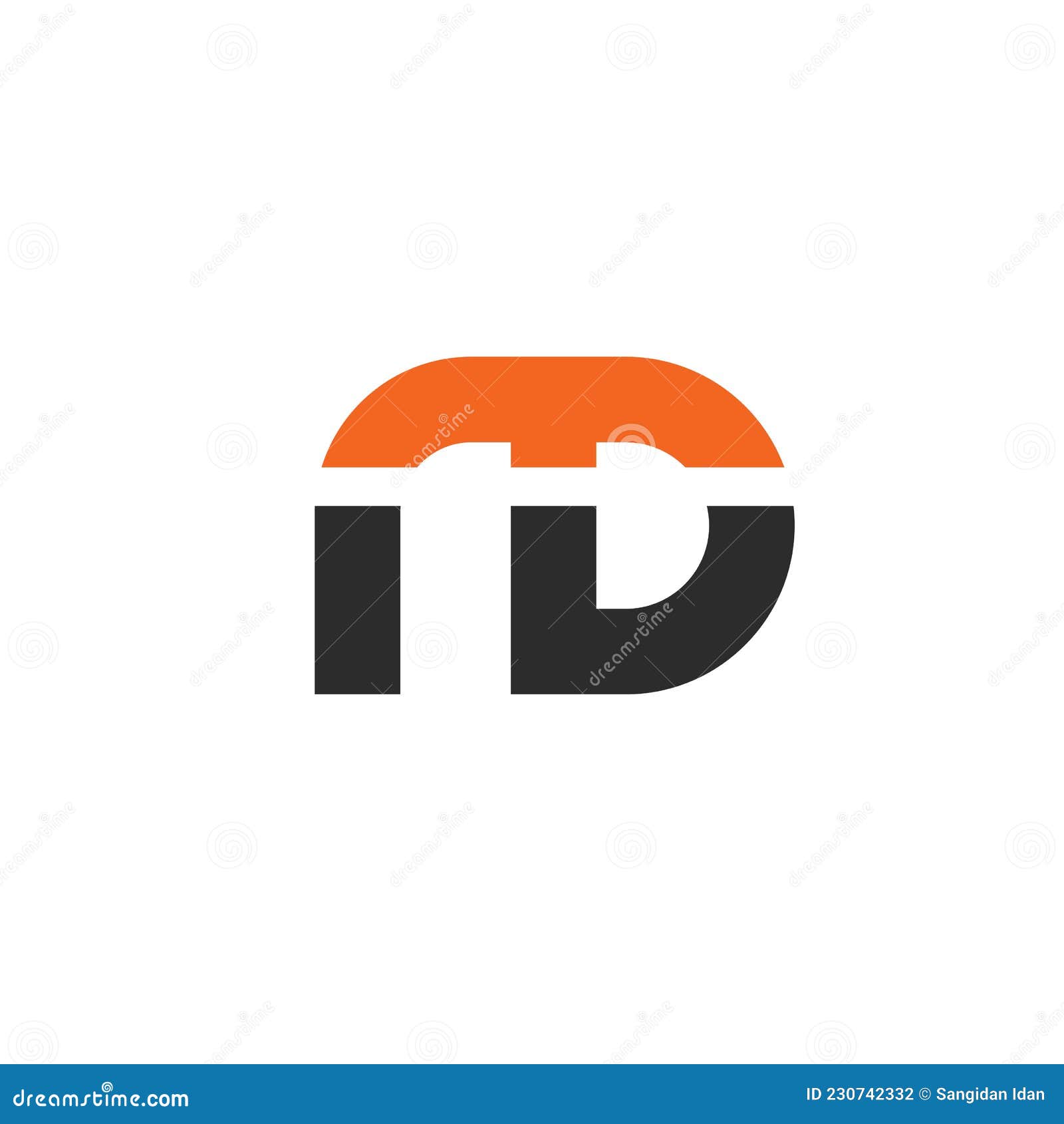 Nd or Md Letter Vector Icon Template Illustration Design Stock Vector ...