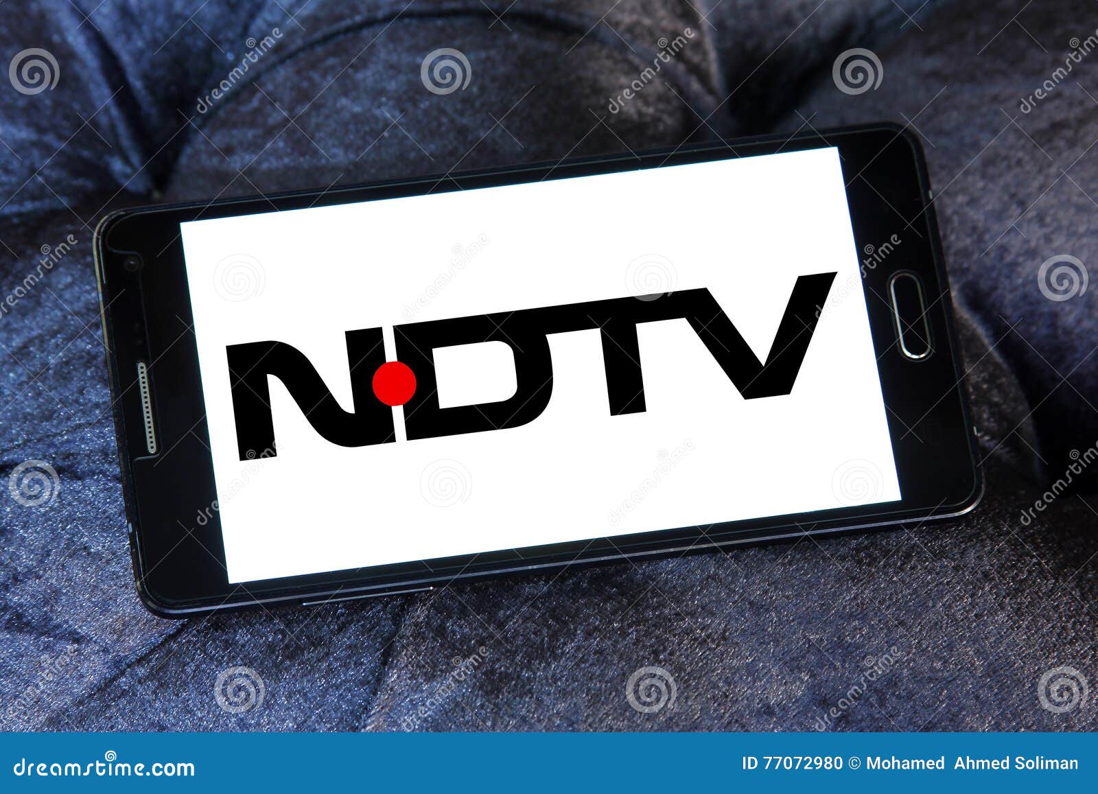 Nd tv logo editorial image. Image of broadcast, india - 77072980