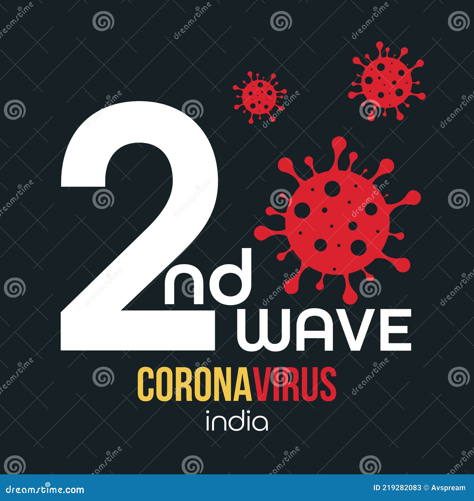 2nd Wave of Coronavirus Disease or COVID-19 Infection Background ...