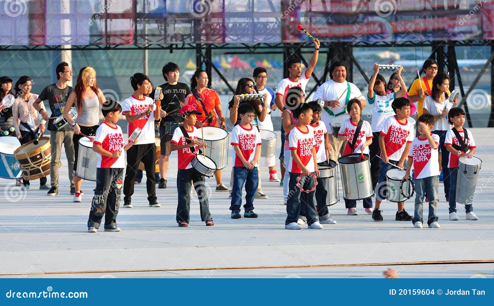 NDP 2011 stage performance editorial stock image. Image of perform ...