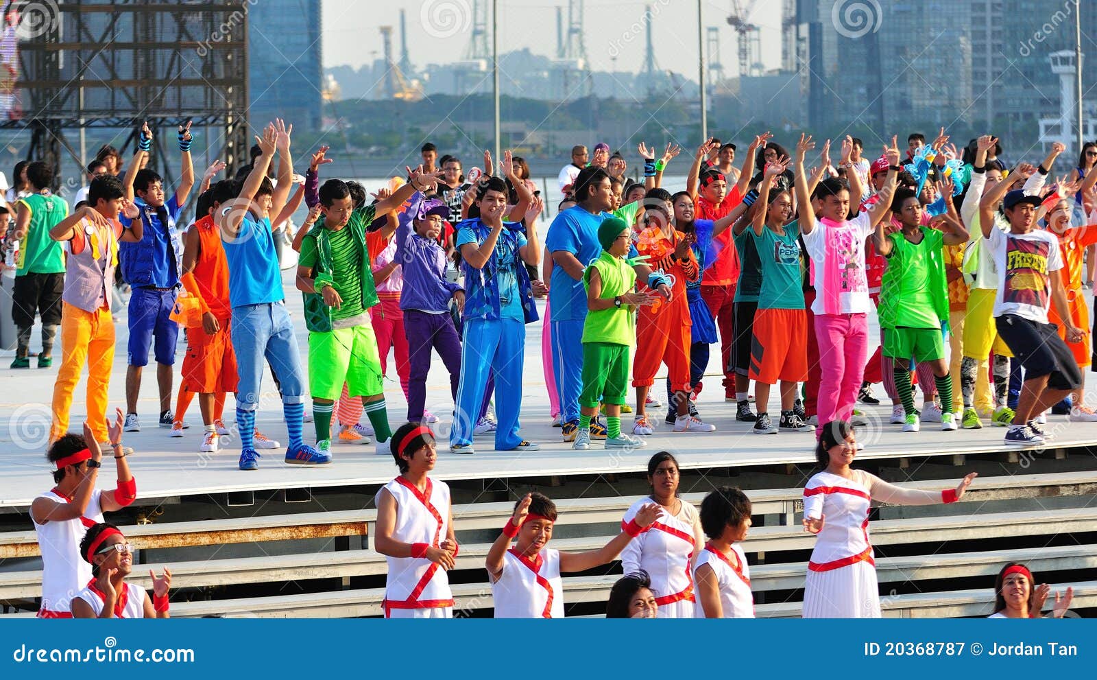 NDP 2011 stage performance editorial photography. Image of nation ...