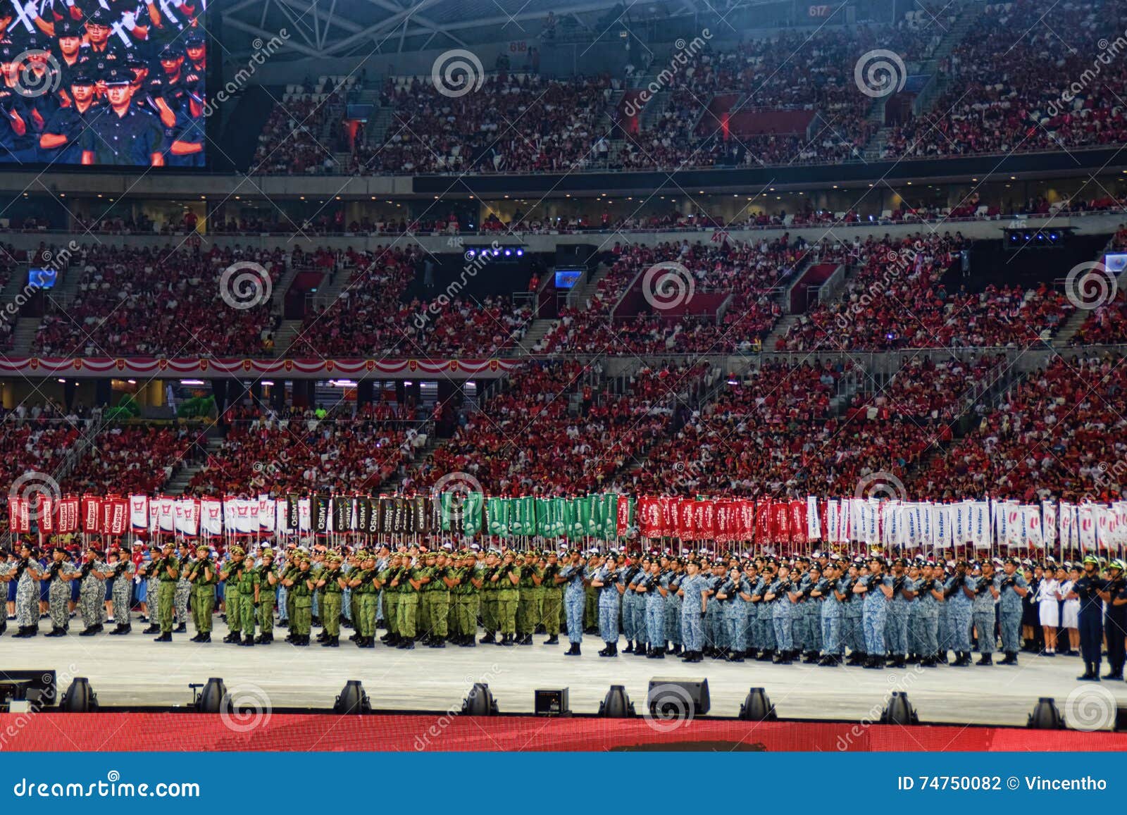 Ndp 2016 Marching Contingents Editorial Photography - Image of ...