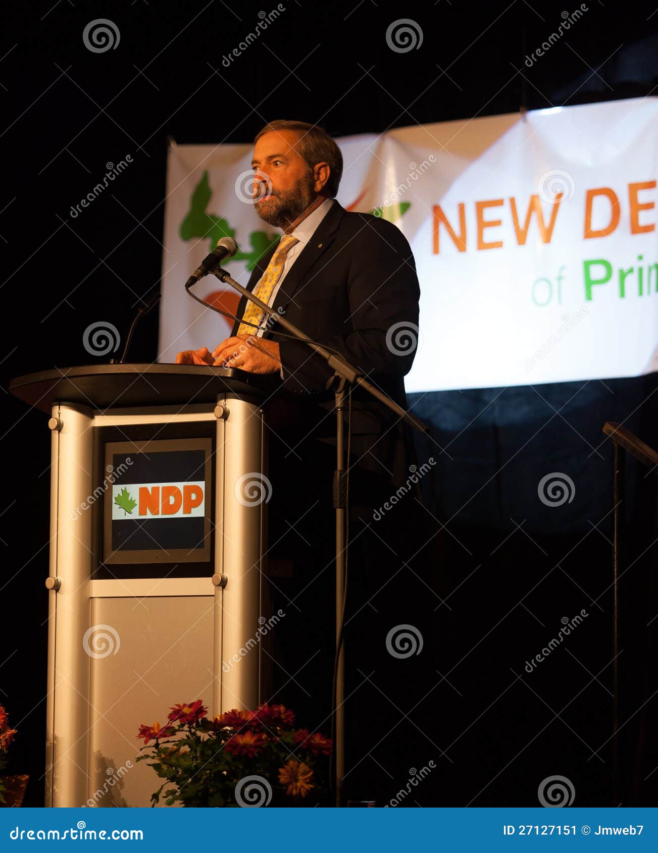 NDP Party Thomas Mulcair editorial photo. Image of mulcair - 27127151