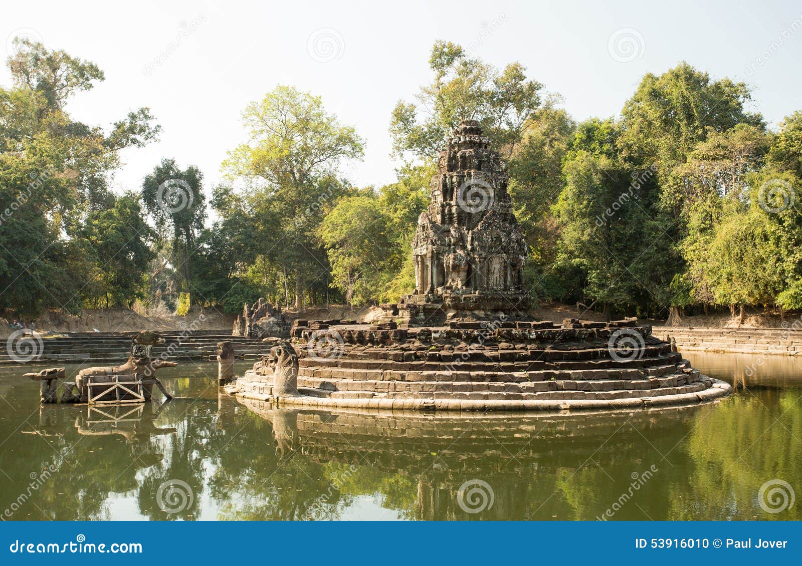 Neak Pean Temple Stock Photography | CartoonDealer.com #36673082