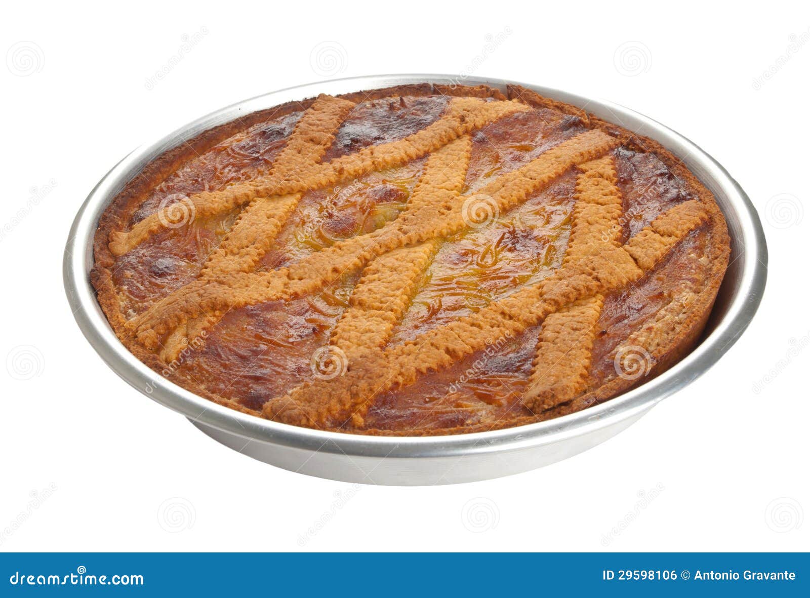 Neapolitan Pastiera stock photo. Image of food, pastry - 29598106