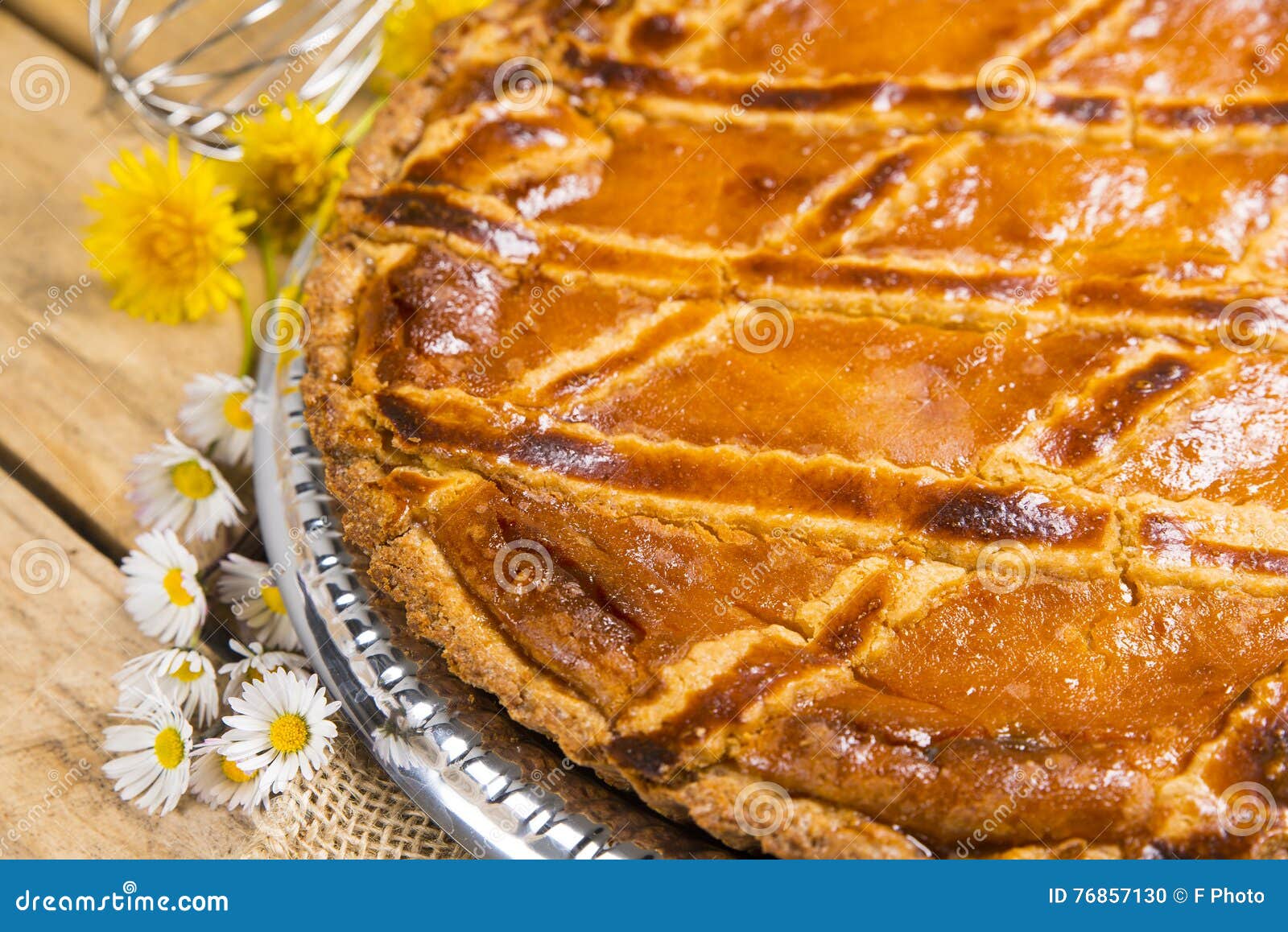Neapolitan Pastiera stock photo. Image of pastiera, neapolitan - 76857130