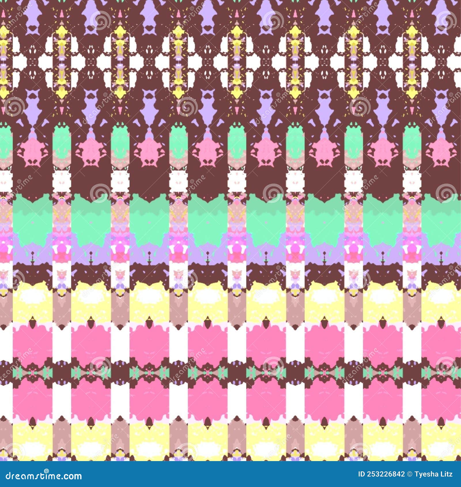 Neapolitan Seamless Pattern Stock Vector - Illustration of number ...