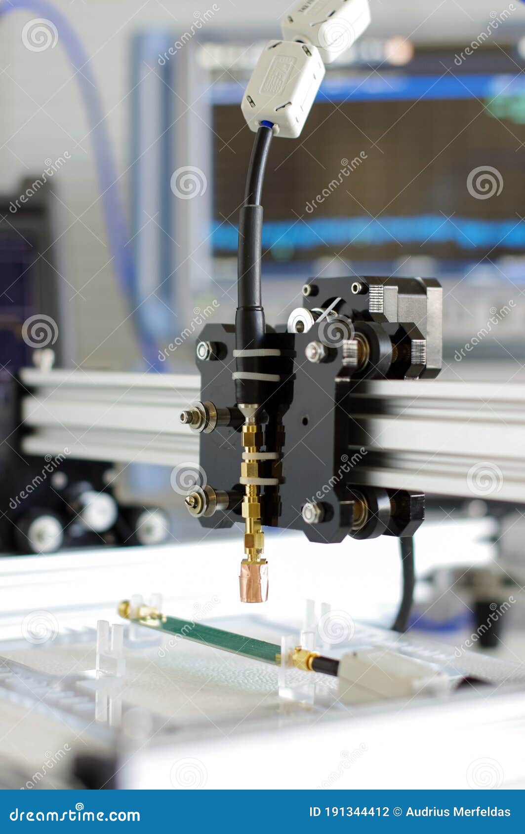 Near Field EMC Scanning System Stock Photo - Image of electro, field ...
