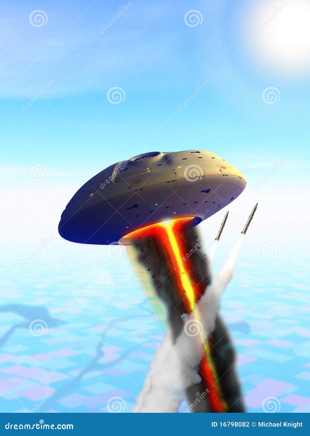 Near Miss stock illustration. Illustration of aliens - 16798082