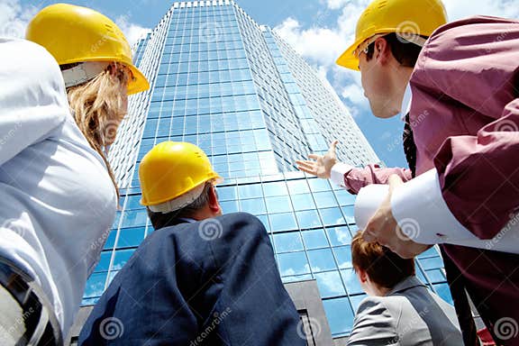 Near office center stock image. Image of industry, facade - 14834207