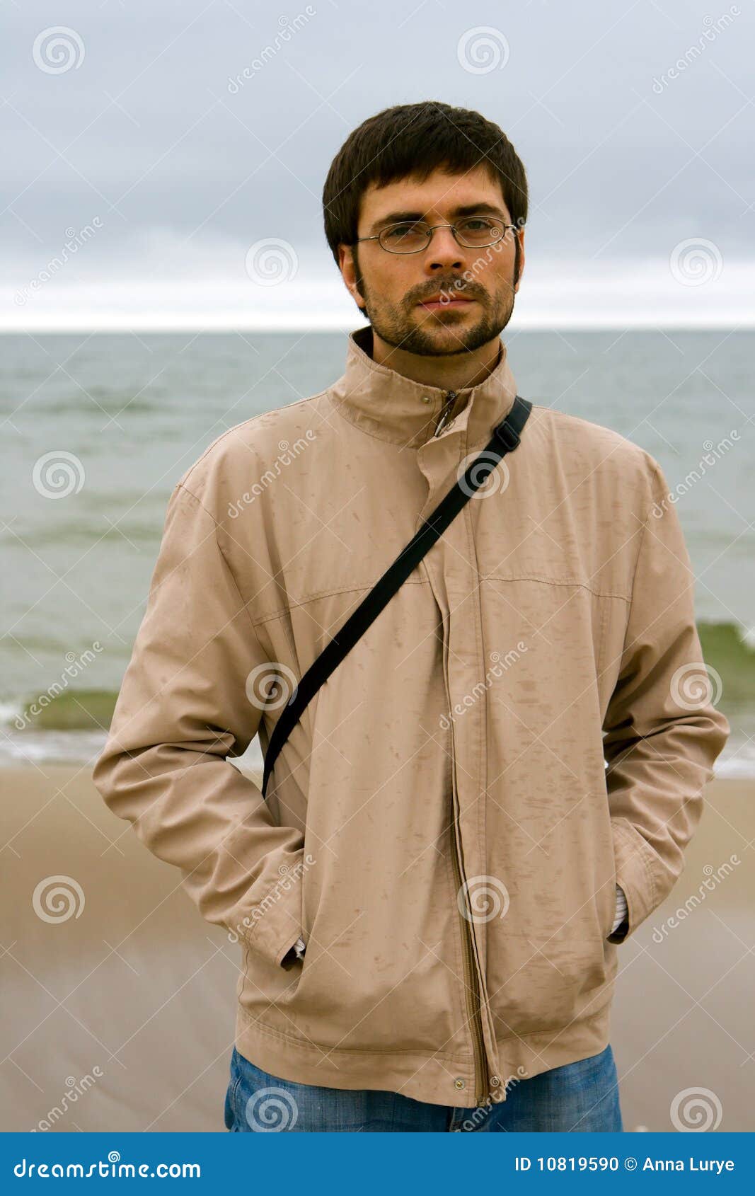 Near the Sea stock photo. Image of caucasian, person - 10819590