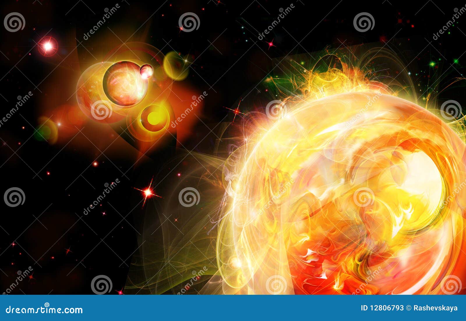 Near a sun stock illustration. Illustration of astrology - 12806793