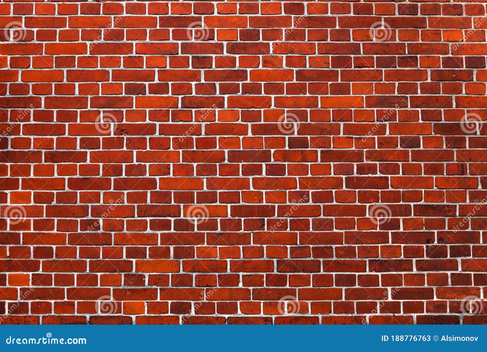Neat Dark Red Ceramic Brick Wall. Background Image, Texture Stock Image ...