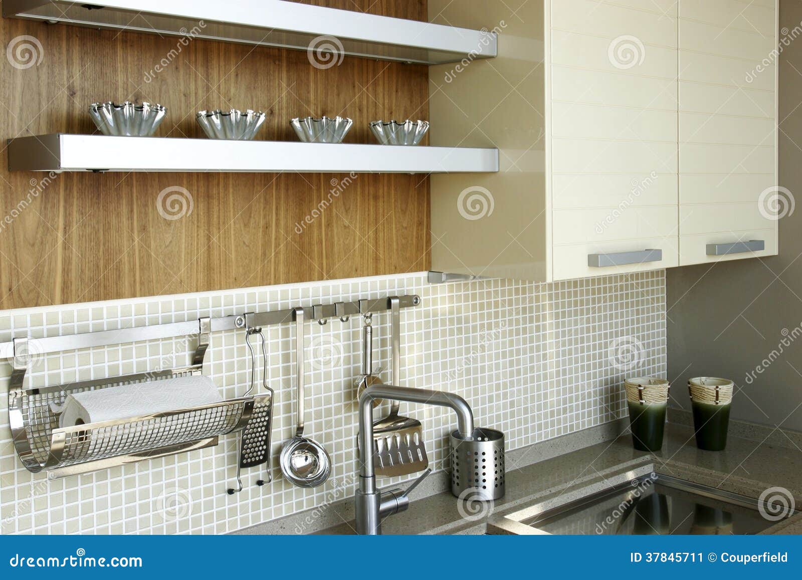 Neat kitchen stock image. Image of dining, detail, table - 37845711