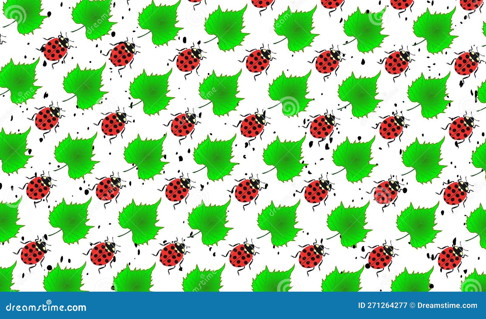 Neatly Arranged Insect Background Stock Illustration - Illustration of ...