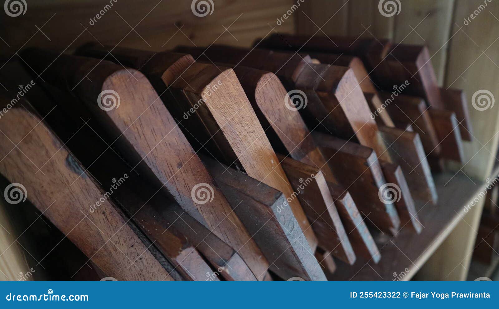 Neatly Folded Wood in a Box #3 Stock Photo - Image of bark, material ...