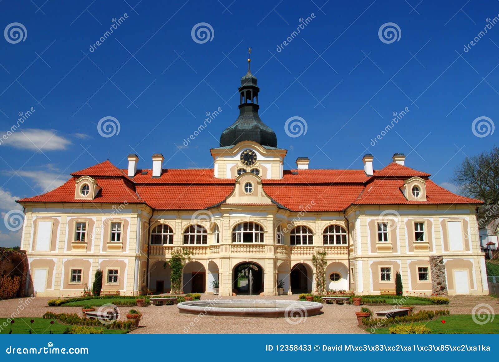 Nebilovy stock image. Image of medieval, baroque, habitation - 12358433