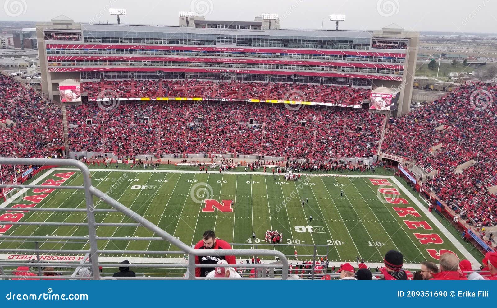 Nebraska Stadium editorial image. Image of sold, football - 209351690