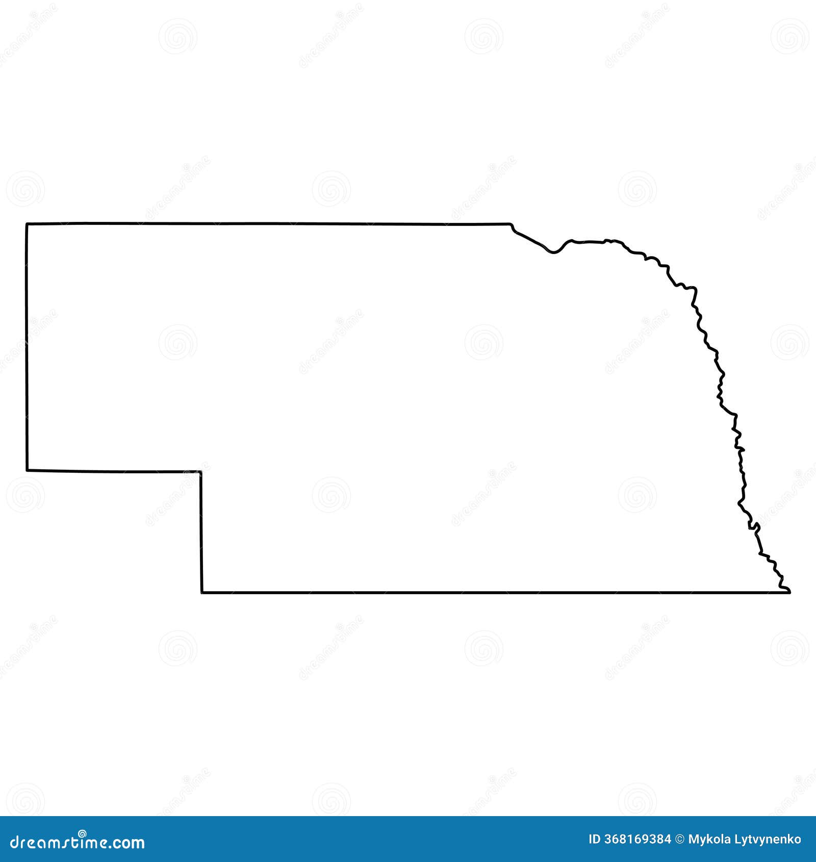 Nebraska Map. State And District Map Of Nebraska. Political Map Of ...