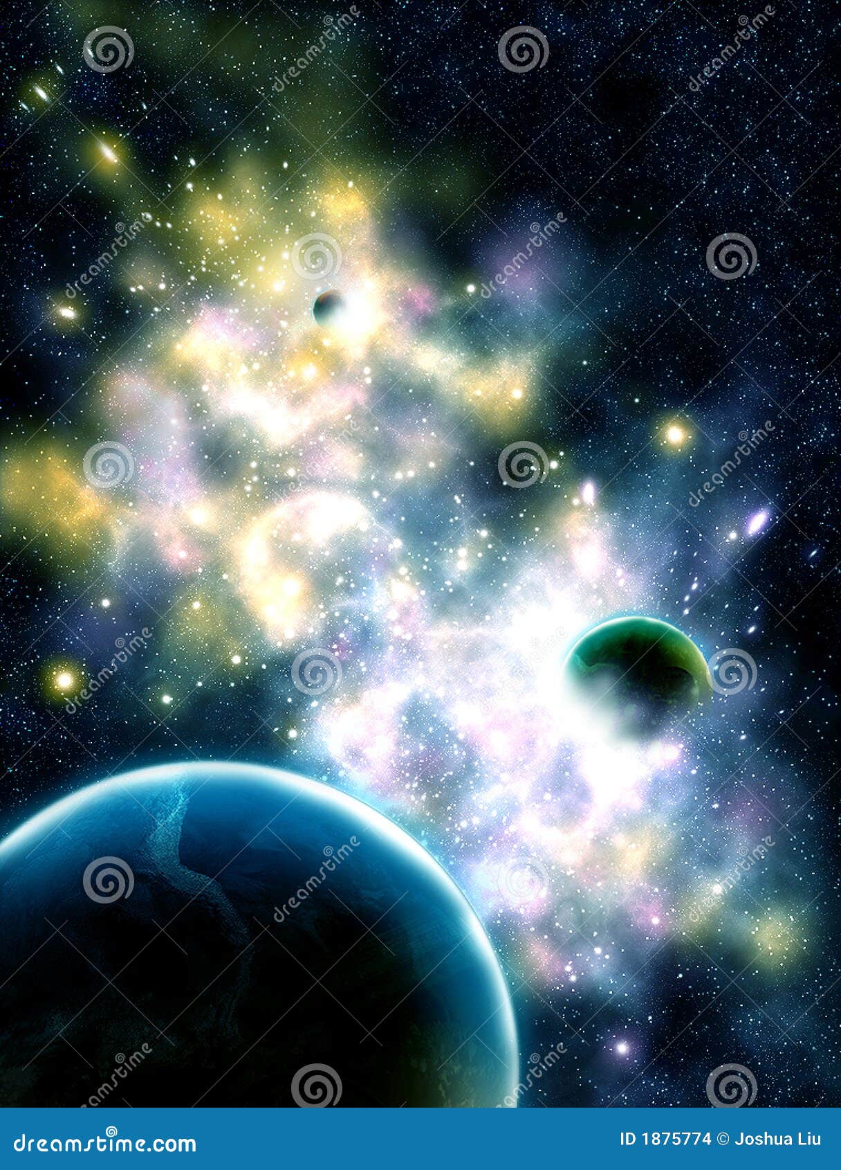 Nebula stock illustration. Illustration of universe, nebula - 1875774