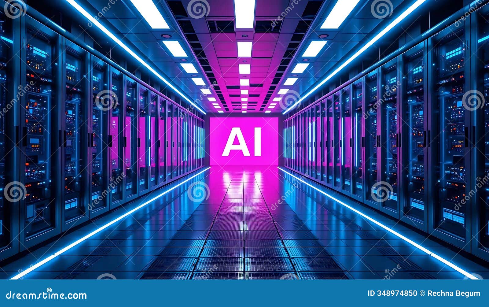 A Futuristic Illustration of a Quantum Computing Cube Stock ...