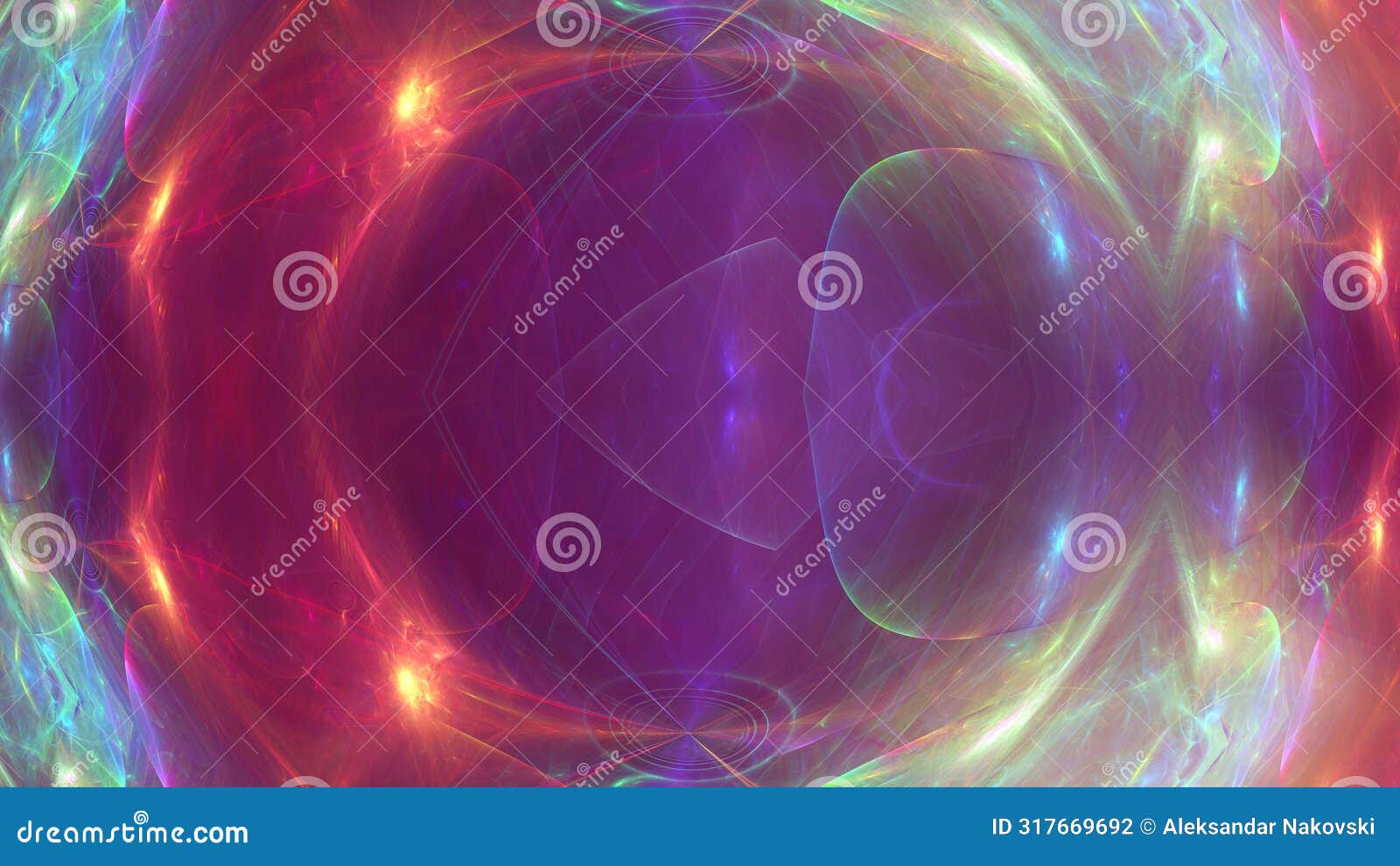 Nebula Color Smoke Abstract Illustration Stock Illustration ...