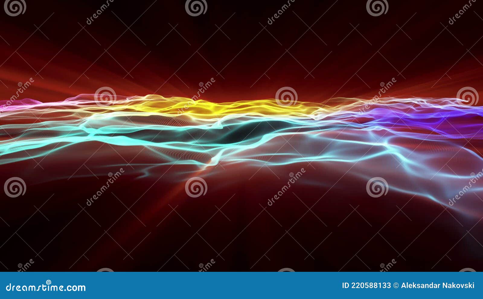 Nebula Color Wave Light Shine Stock Video - Video of galaxy, energy ...