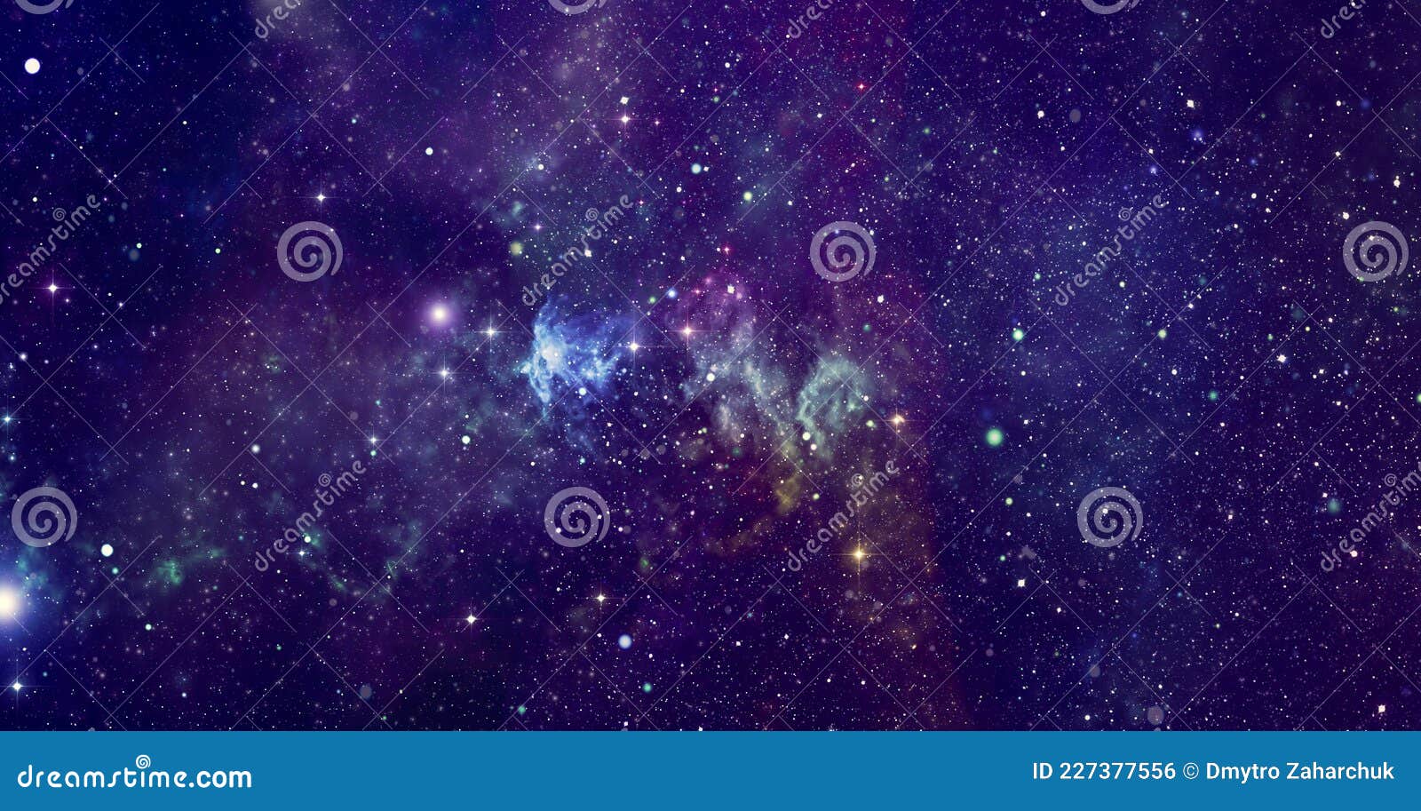 Nebula and Cosmic Dust, Cosmic Gas Clusters and Constellations in Deep ...